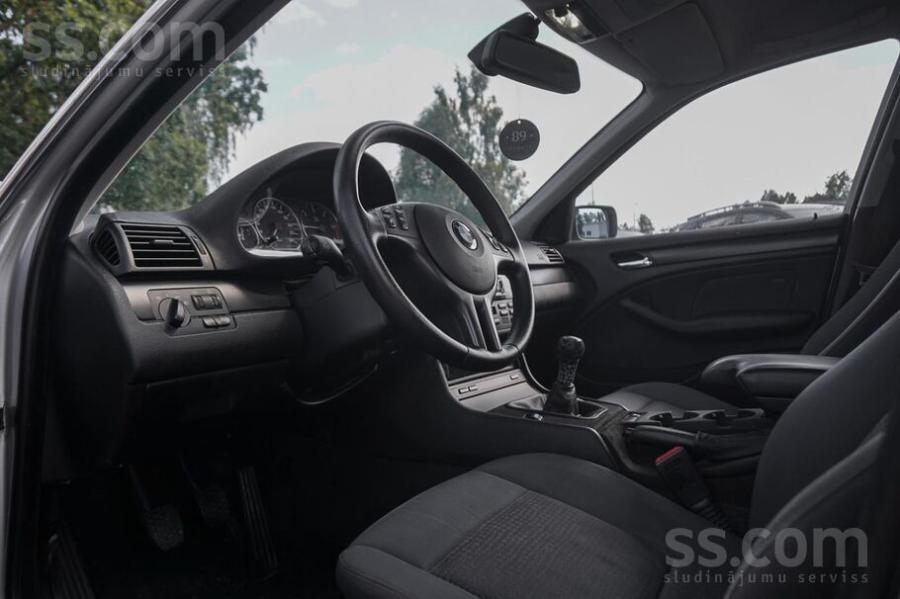 Pelēks BMW 320 2004 Rīga, ar dzinēja tilpumu 2.00 L un nobraukumu 291 tūkst. km par 2790 €, foto 11 vietnē AUTOMOTO.COM.LV
