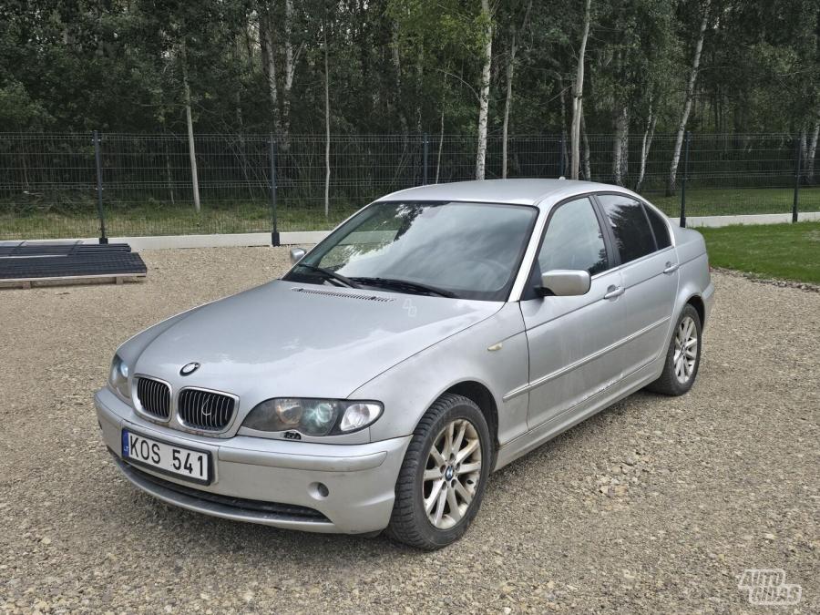Pelēks BMW 320 2004 Šauļi, ar dzinēja tilpumu 2.00 L un nobraukumu 354 tūkst. km par 850 €, foto 1 vietnē AUTOMOTO.COM.LV