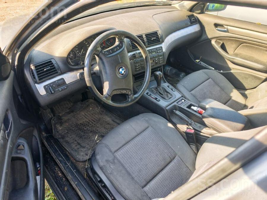 Pelēks BMW 320 2004 Jelgava, ar dzinēja tilpumu 2.00 L un nobraukumu 425 tūkst. km par 1100 €, foto 4 vietnē AUTOMOTO.COM.LV