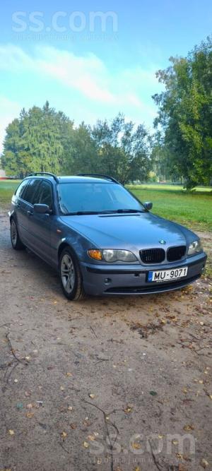 Pelēks BMW 320 2004 Rīga, ar dzinēja tilpumu 1.90 L un nobraukumu 312 tūkst. km par 2200 €, foto 4 vietnē AUTOMOTO.COM.LV