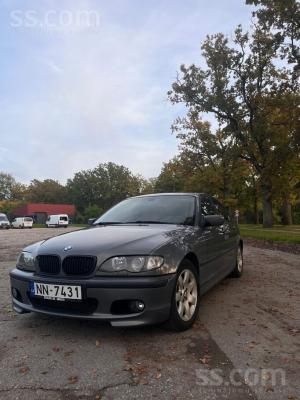 Grey BMW 320 2004 in Riga, with an engine capacity of 2.00 L and mileage of 315 thousand km for 1950 €, photo  on AUTOMOTO.COM.LV