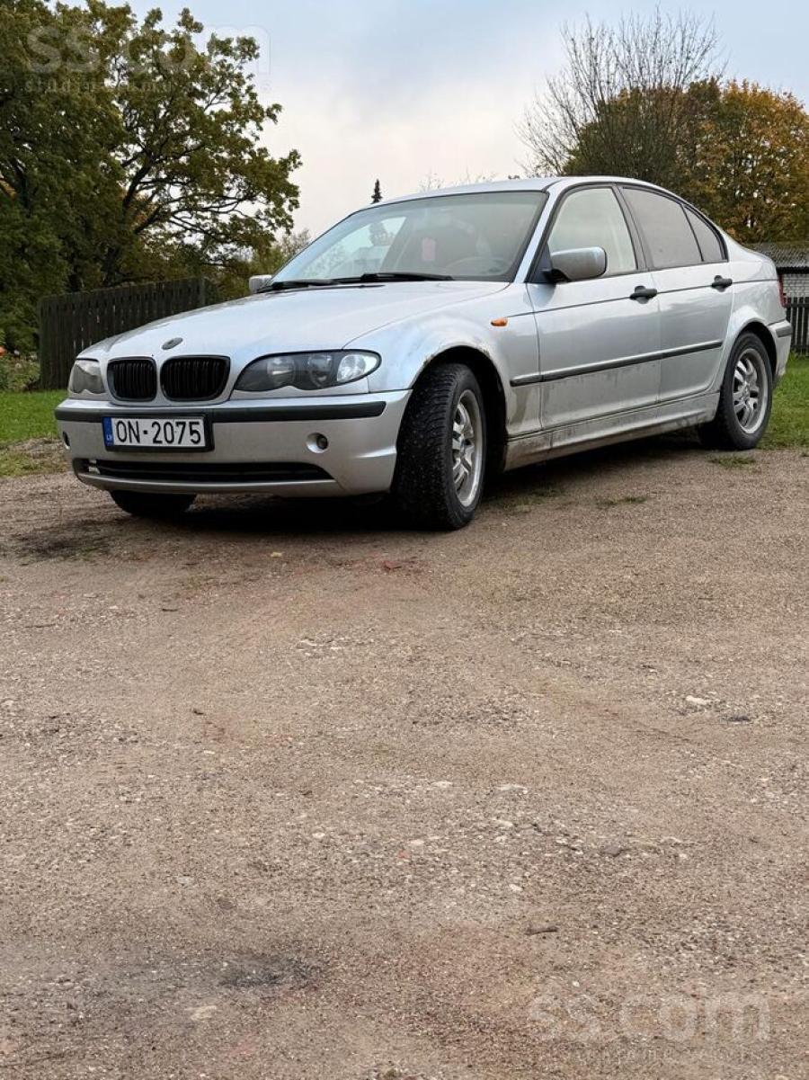 Pelēks BMW 320 2004 Cēsis, ar dzinēja tilpumu 2.00 L un nobraukumu 288 tūkst. km par 2300 €, foto 3 vietnē AUTOMOTO.COM.LV