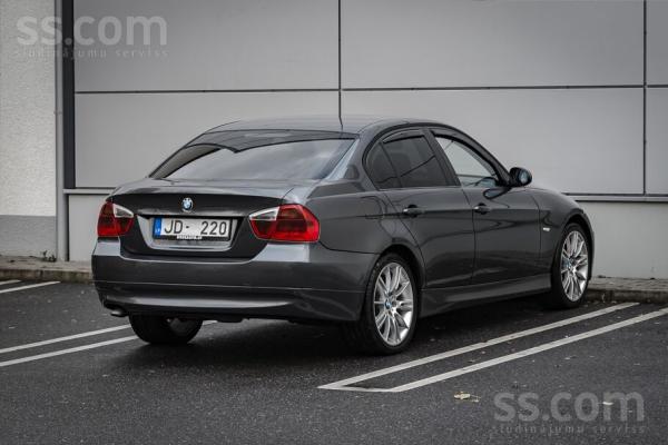 Grey BMW 320 2005 in Riga, with an engine capacity of 2.00 L and mileage of 0 thousand km for 4450 €, photo 4 on AUTOMOTO.COM.LV