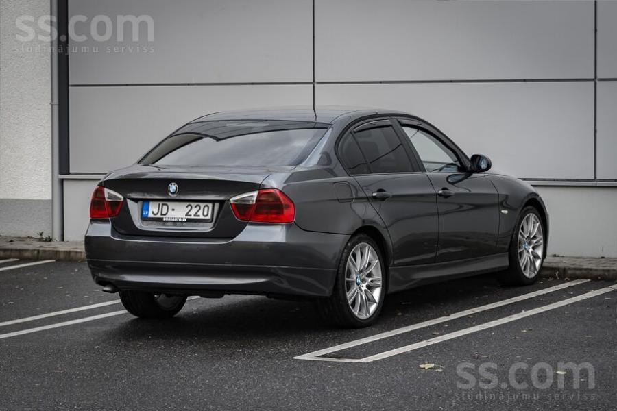 Grey BMW 320 2005 in Riga, with an engine capacity of 2.00 L and mileage of 0 thousand km for 4450 €, photo 4 on AUTOMOTO.COM.LV