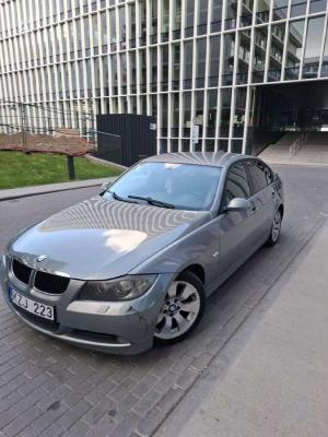 Grey BMW 320 2005 in Vilnius, with an engine capacity of 2.00 L and mileage of 300 thousand km for 3000 €, photo 7 on AUTOMOTO.COM.LV
