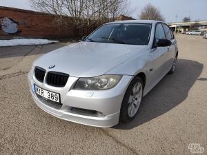 Pelēks BMW 320 2005 Šauļi, ar dzinēja tilpumu 2.00 L un nobraukumu 337 tūkst. km par 3400 €, foto  vietnē AUTOMOTO.COM.LV