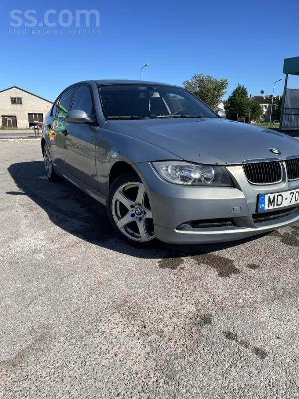 Grey BMW 320 2005 in Bauska, with an engine capacity of 2.00 L and mileage of 380 thousand km for 2450 €, photo 3 on AUTOMOTO.COM.LV