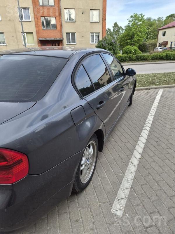 Grey BMW 320 2005 in Saldus, with an engine capacity of 2.00 L and mileage of 500 thousand km for 2300 €, photo 8 on AUTOMOTO.COM.LV