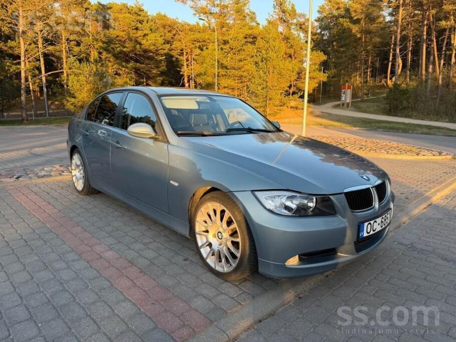 Grey BMW 320 2005 in Ventspils, with an engine capacity of 2.00 L and mileage of 342 thousand km for 3200 €, photo 8 on AUTOMOTO.COM.LV