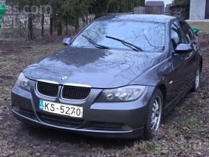 Grey BMW 320 2005 in Riga, with an engine capacity of 2.00 L and mileage of 0 thousand km for 1700 €, photo  on AUTOMOTO.COM.LV