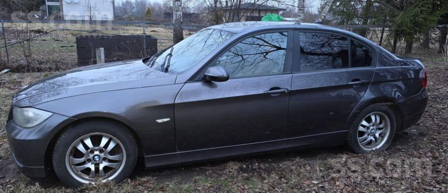 Grey BMW 320 2005 in Riga, with an engine capacity of 2.00 L and mileage of 0 thousand km for 1700 €, photo 3 on AUTOMOTO.COM.LV