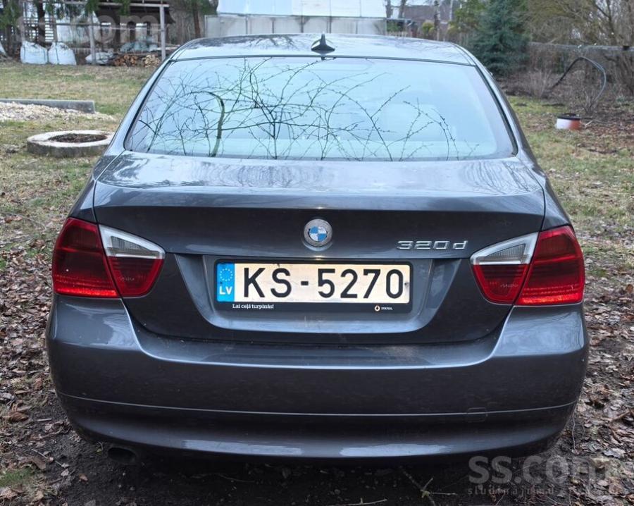 Grey BMW 320 2005 in Riga, with an engine capacity of 2.00 L and mileage of 0 thousand km for 1700 €, photo 5 on AUTOMOTO.COM.LV