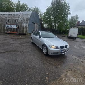 Grey BMW 320 2005 in Riga, with an engine capacity of 2.00 L and mileage of 348 thousand km for 2000 €, photo  on AUTOMOTO.COM.LV