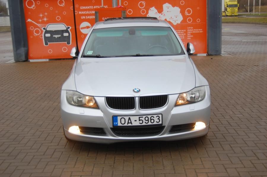 Grey BMW 320 2005 in Riga, with an engine capacity of 2.00 L and mileage of 321 thousand km for 5200 €, photo 11 on AUTOMOTO.COM.LV