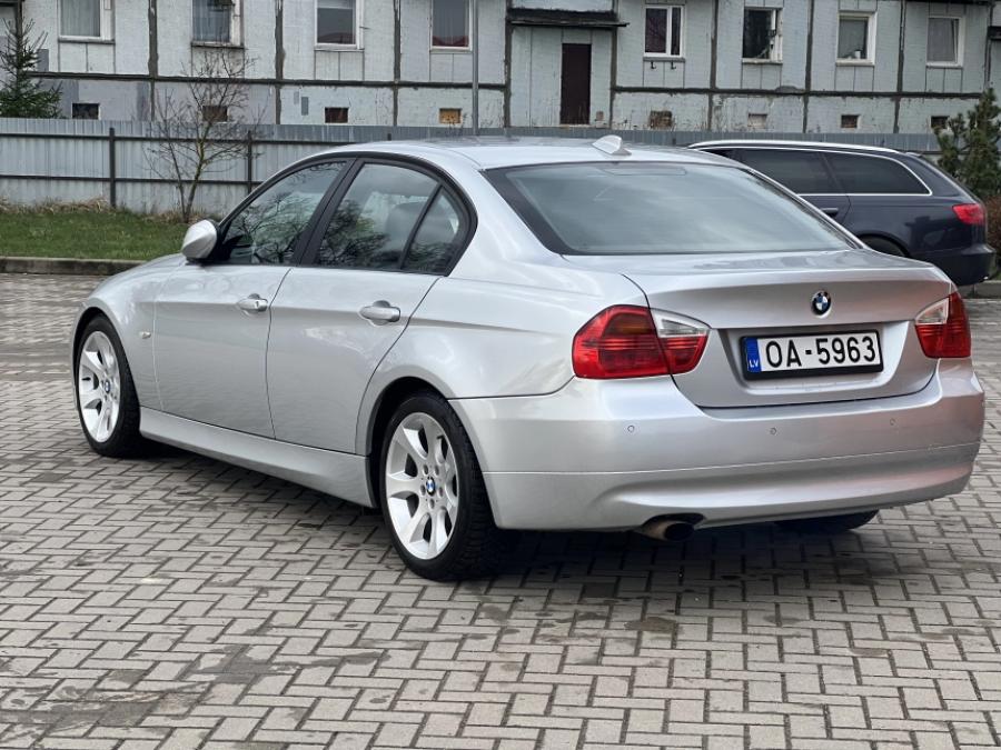 Grey BMW 320 2005 in Riga, with an engine capacity of 2.00 L and mileage of 321 thousand km for 5200 €, photo 32 on AUTOMOTO.COM.LV