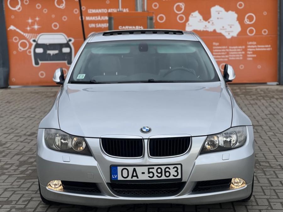 Grey BMW 320 2005 in Riga, with an engine capacity of 2.00 L and mileage of 321 thousand km for 5200 €, photo 49 on AUTOMOTO.COM.LV