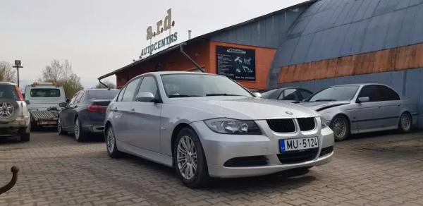 Grey BMW 320 2005 in Valmiera, with an engine capacity of 2.00 L and mileage of 125 thousand km for 3100 €, photo 1 on AUTOMOTO.COM.LV