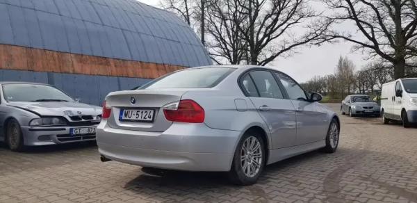 Grey BMW 320 2005 in Valmiera, with an engine capacity of 2.00 L and mileage of 125 thousand km for 3100 €, photo 3 on AUTOMOTO.COM.LV