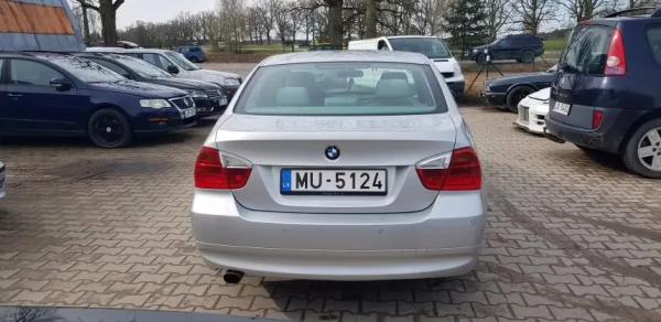 Grey BMW 320 2005 in Valmiera, with an engine capacity of 2.00 L and mileage of 125 thousand km for 3100 €, photo 4 on AUTOMOTO.COM.LV