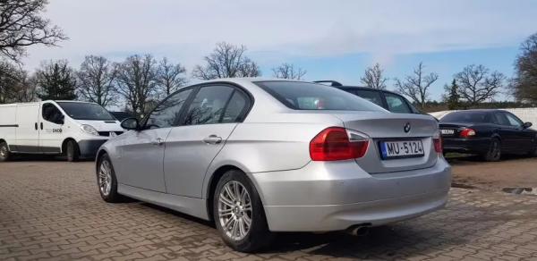 Grey BMW 320 2005 in Valmiera, with an engine capacity of 2.00 L and mileage of 125 thousand km for 3100 €, photo 5 on AUTOMOTO.COM.LV