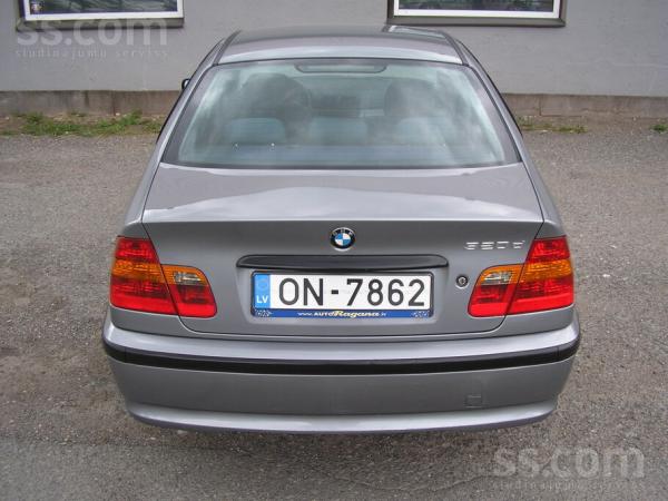Grey BMW 320 2005 in Riga, with an engine capacity of 2.00 L and mileage of 0 thousand km for 2950 €, photo 6 on AUTOMOTO.COM.LV