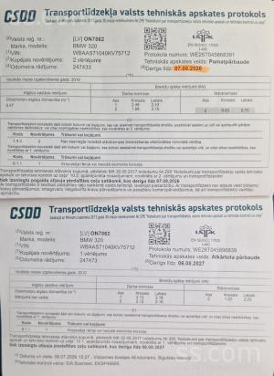 Серый БМВ 320 2005 в Рига, объемом двигателя 2.00 л и пробегом 0 тыс. км за 2950 €, фото 24 на AUTOMOTO.COM.LV