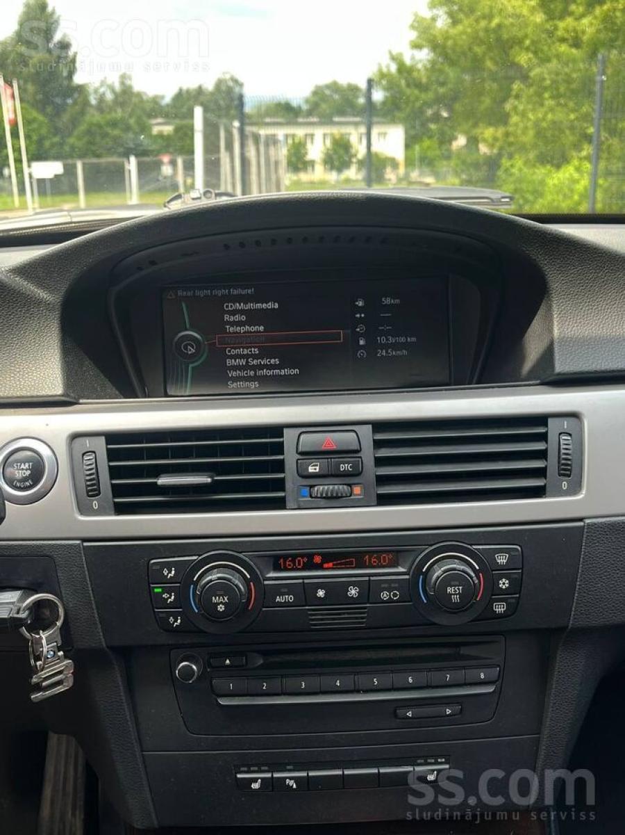 Grey BMW 320 2005 in Daugavpils, with an engine capacity of 2.00 L and mileage of 290 thousand km for 3500 €, photo 6 on AUTOMOTO.COM.LV