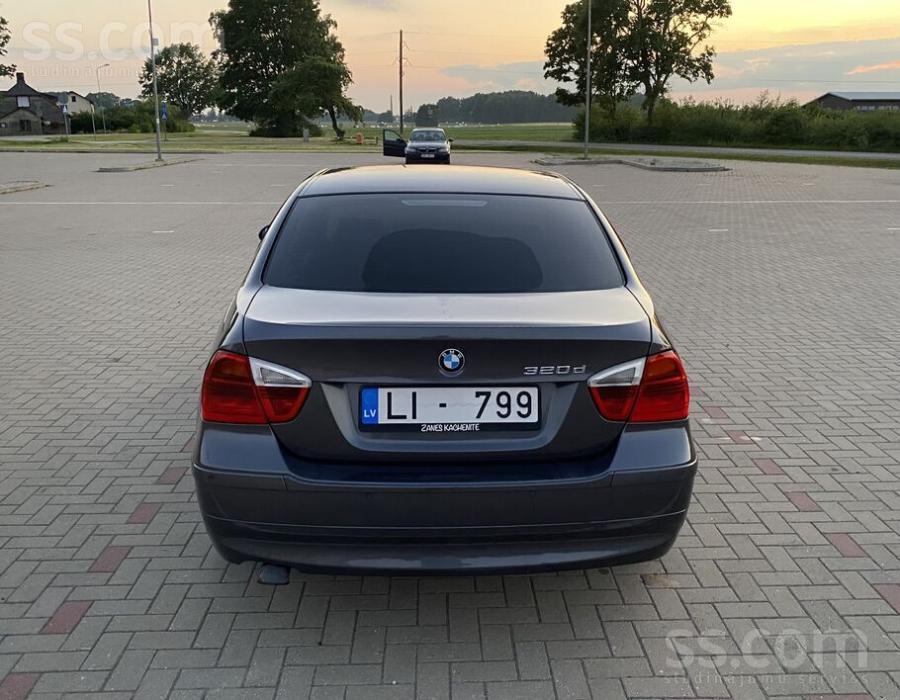 Pelēks BMW 320 2005 Cēsis, ar dzinēja tilpumu 2.00 L un nobraukumu 380 tūkst. km par 2600 €, foto 6 vietnē AUTOMOTO.COM.LV