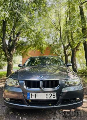 Grey BMW 320 2005 in Riga, with an engine capacity of 2.00 L and mileage of 322 thousand km for 2900 €, photo 7 on AUTOMOTO.COM.LV