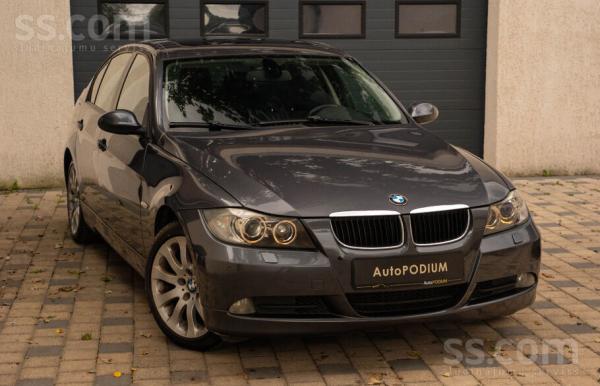 BMW 320 2005 in Riga on AUTOMOTO.COM.LV Grey BMW 320 2005 in Riga, with an engine capacity of 2.00 L and mileage of 380 thousand km for 3350 €, photo 6 on AUTOMOTO.COM.LV