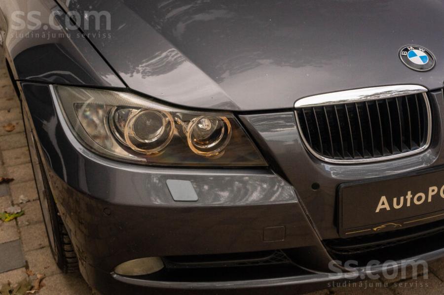 Pelēks BMW 320 2005 Rīga, ar dzinēja tilpumu 2.00 L un nobraukumu 380 tūkst. km par 3350 €, foto 7 vietnē AUTOMOTO.COM.LV