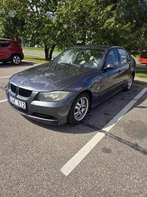 Grey BMW 320 2005 in Vilnius, with an engine capacity of 2.00 L and mileage of 339 thousand km for 1999 €, photo 5 on AUTOMOTO.COM.LV