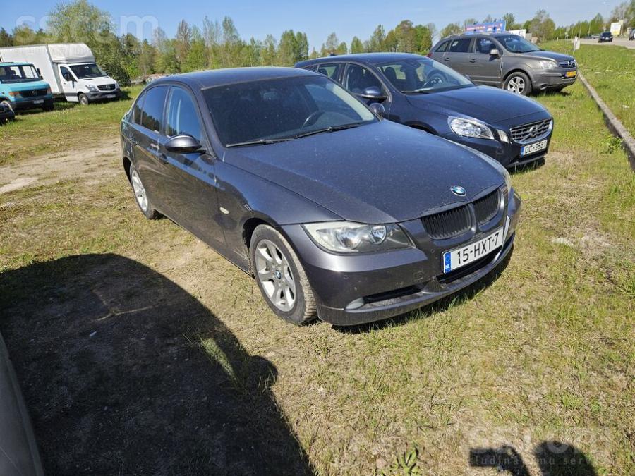 Pelēks BMW 320 2006 Cēsis, ar dzinēja tilpumu 2.00 L un nobraukumu 0 tūkst. km par 3200 €, foto 2 vietnē AUTOMOTO.COM.LV