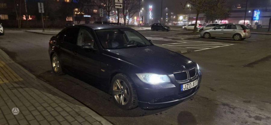Pelēks BMW 320 2006 Kauņa, ar dzinēja tilpumu 2.00 L un nobraukumu 368 tūkst. km par 2900 €, foto 1 vietnē AUTOMOTO.COM.LV