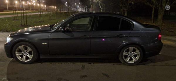 Grey BMW 320 2006 in Kaunas, with an engine capacity of 2.00 L and mileage of 368 thousand km for 2900 €, photo 8 on AUTOMOTO.COM.LV