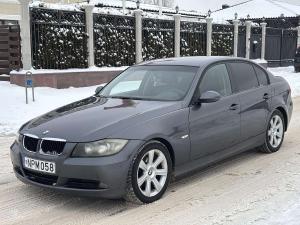 Grey BMW 320 2006 in Vilnius, with an engine capacity of 2.00 L and mileage of 390 thousand km for 2700 €, photo  on AUTOMOTO.COM.LV