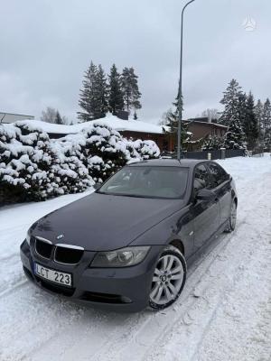 Pelēks BMW 320 2006 Viļņa, ar dzinēja tilpumu 2.00 L un nobraukumu 308 tūkst. km par 3200 €, foto  vietnē AUTOMOTO.COM.LV
