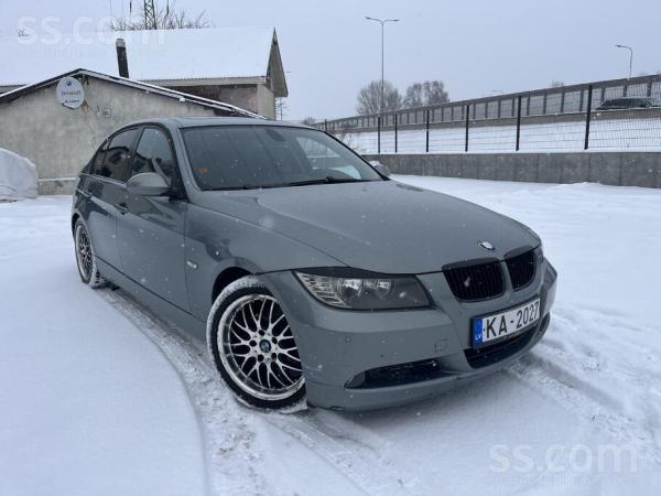 Grey BMW 320 2006 in Riga, with an engine capacity of 2.00 L and mileage of 289 thousand km for 2990 €, photo 2 on AUTOMOTO.COM.LV