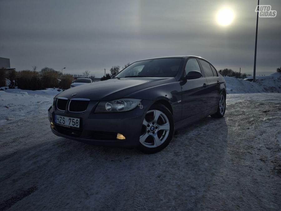 Pelēks BMW 320 2006 Kauņa, ar dzinēja tilpumu 2.00 L un nobraukumu 416 tūkst. km par 2400 €, foto 1 vietnē AUTOMOTO.COM.LV