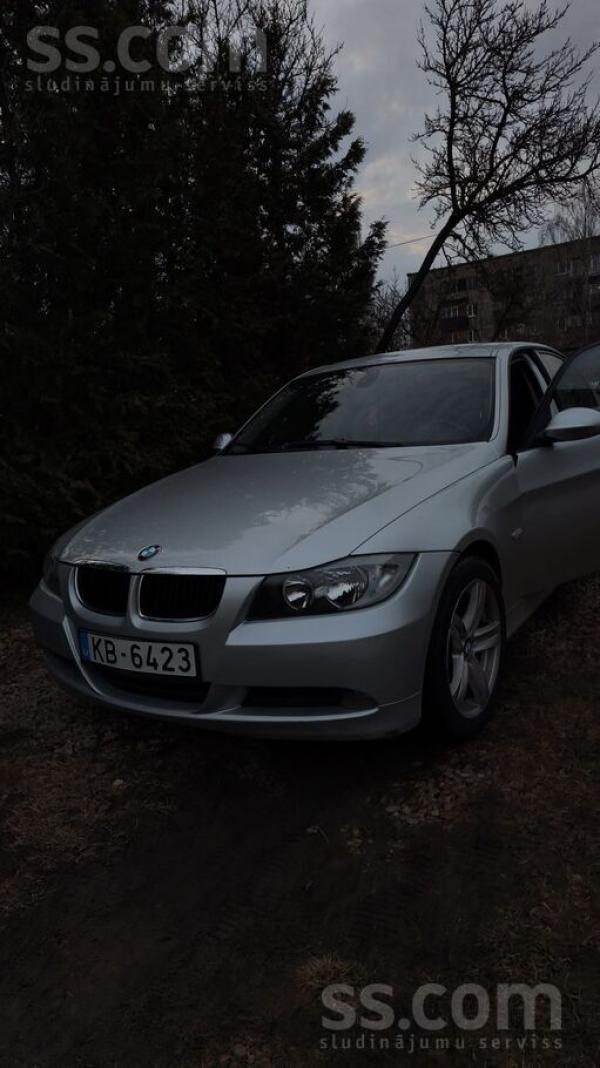 Grey BMW 320 2006 in Jekabpils, with an engine capacity of 2.00 L and mileage of 330 thousand km for 3700 €, photo 1 on AUTOMOTO.COM.LV