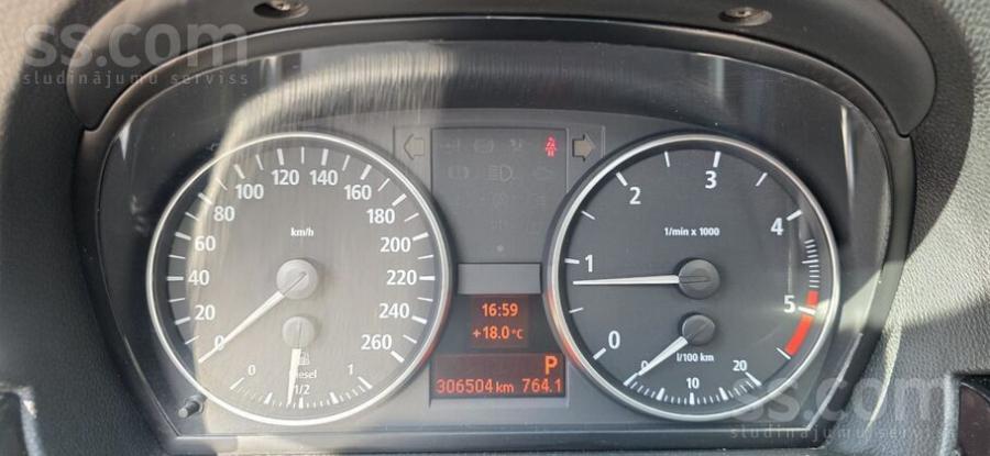Pelēks BMW 320 2006 Jūrmala, ar dzinēja tilpumu 2.00 L un nobraukumu 307 tūkst. km par 5000 €, foto 12 vietnē AUTOMOTO.COM.LV
