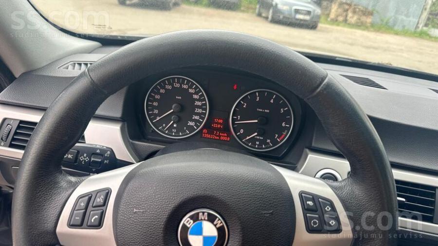 Pelēks BMW 320 2006 Rīga, ar dzinēja tilpumu 2.00 L un nobraukumu 136 tūkst. km par 3170 €, foto 14 vietnē AUTOMOTO.COM.LV
