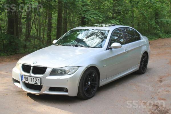 Grey BMW 320 2006 in Jurmala, with an engine capacity of 2.00 L and mileage of 302 thousand km for 4500 €, photo 3 on AUTOMOTO.COM.LV