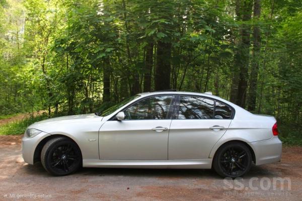 Grey BMW 320 2006 in Jurmala, with an engine capacity of 2.00 L and mileage of 302 thousand km for 4500 €, photo 4 on AUTOMOTO.COM.LV