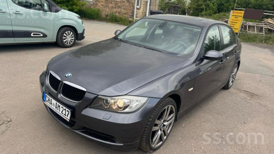 Grey BMW 320 2006 in Riga, with an engine capacity of 2.00 L and mileage of 135 thousand km for 3120 €, photo 4 on AUTOMOTO.COM.LV