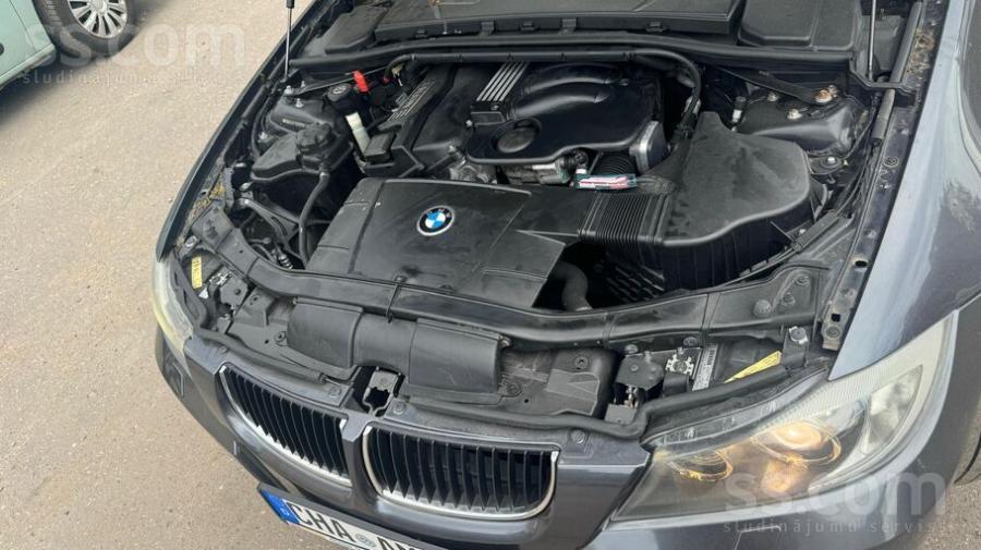 Grey BMW 320 2006 in Riga, with an engine capacity of 2.00 L and mileage of 135 thousand km for 3120 €, photo 18 on AUTOMOTO.COM.LV