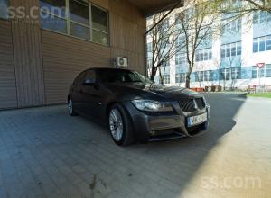 Grey BMW 320 2006 in Jelgava, with an engine capacity of 2.00 L and mileage of 350 thousand km for 4950 €, photo 3 on AUTOMOTO.COM.LV