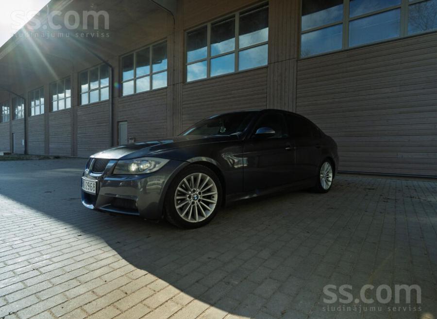 Grey BMW 320 2006 in Jelgava, with an engine capacity of 2.00 L and mileage of 350 thousand km for 4950 €, photo 4 on AUTOMOTO.COM.LV