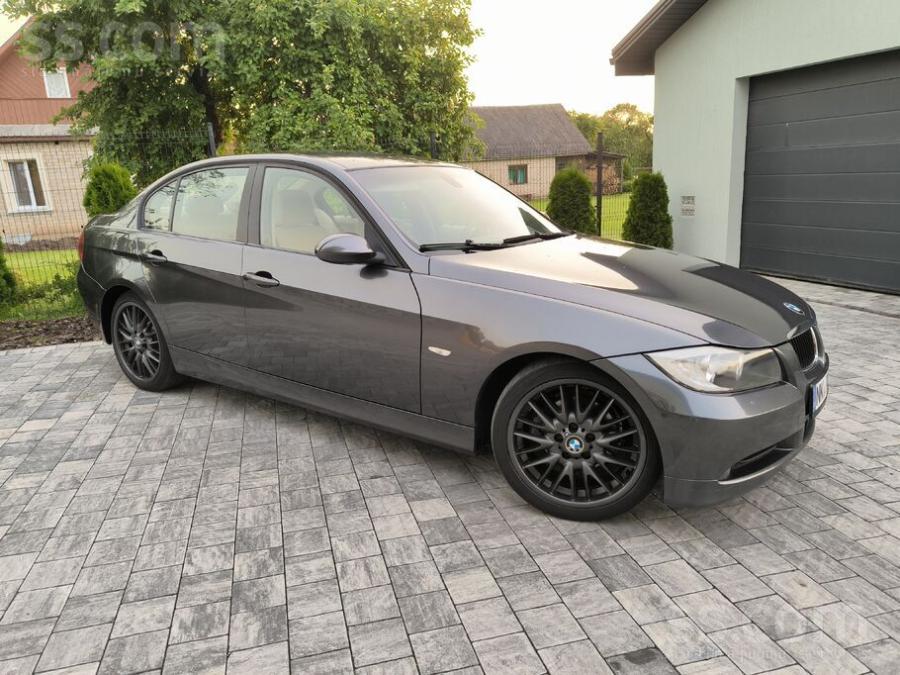 Grey BMW 320 2006 in Ludza, with an engine capacity of 2.00 L and mileage of 290 thousand km for 3950 €, photo 3 on AUTOMOTO.COM.LV