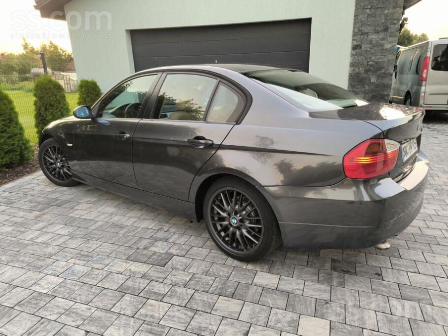 Grey BMW 320 2006 in Ludza, with an engine capacity of 2.00 L and mileage of 290 thousand km for 3950 €, photo 10 on AUTOMOTO.COM.LV